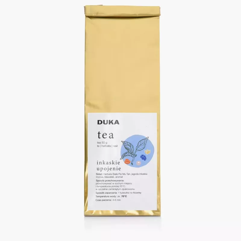 Herbata biała liściasta Pai Mu Tan inkaskie upojenie 50 g | DUKA TEA